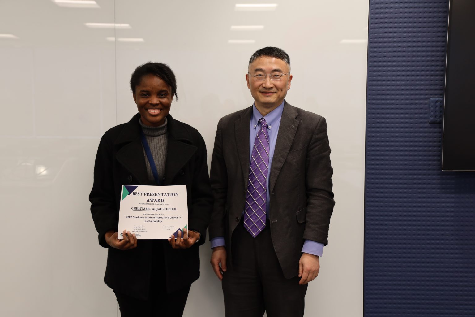 Engineering Student, Christabel Adjah-Tetteh, Places 2nd At C2E2 Summit ...